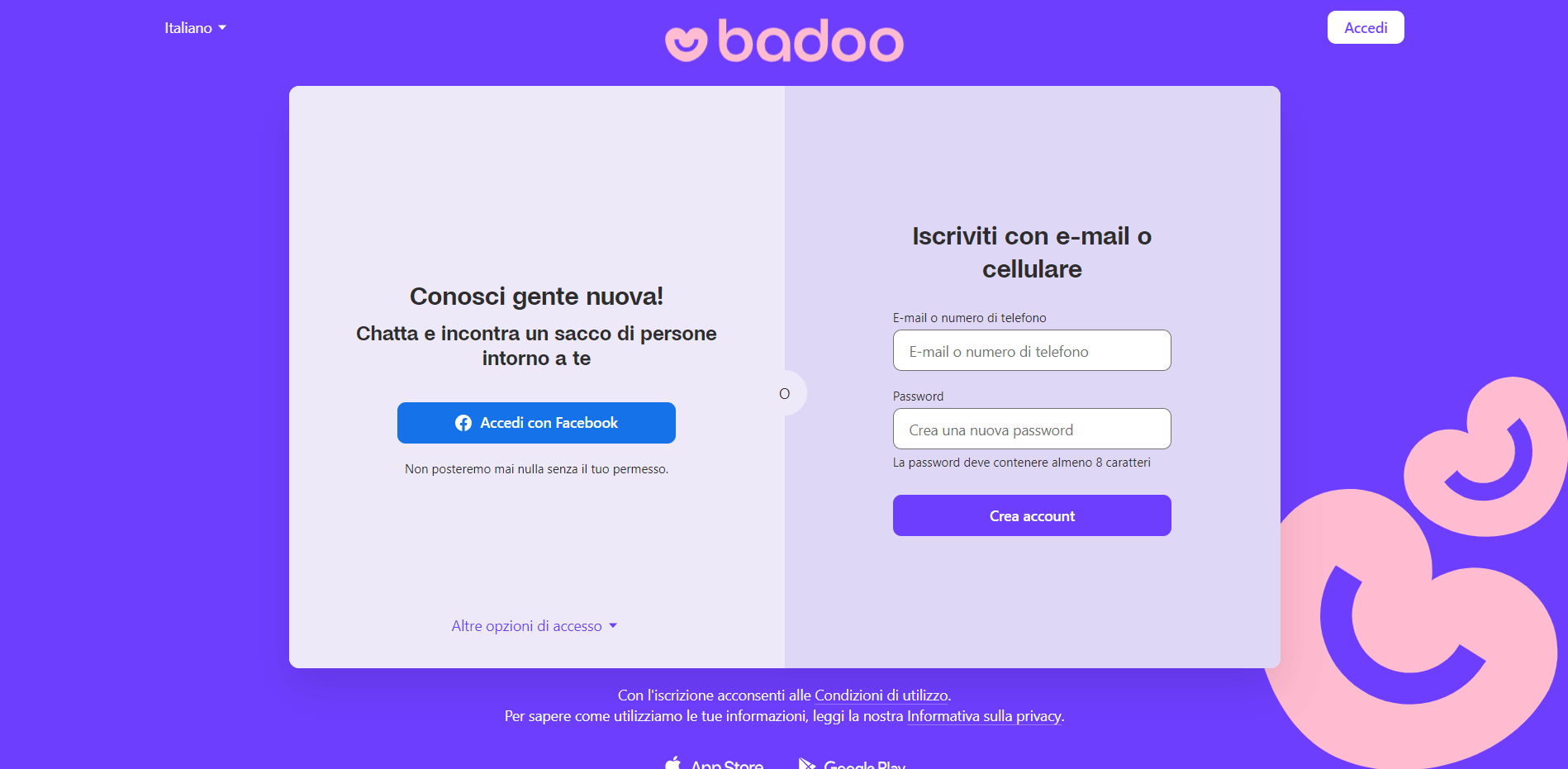 Recensione di Badoo Italia 2025